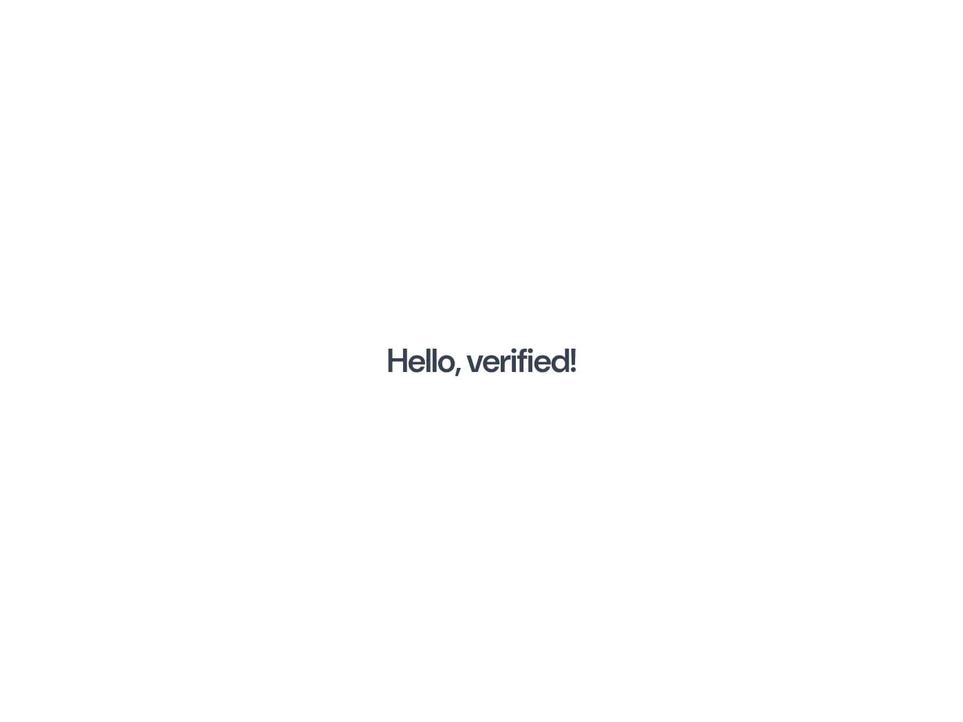 Hello World Starter