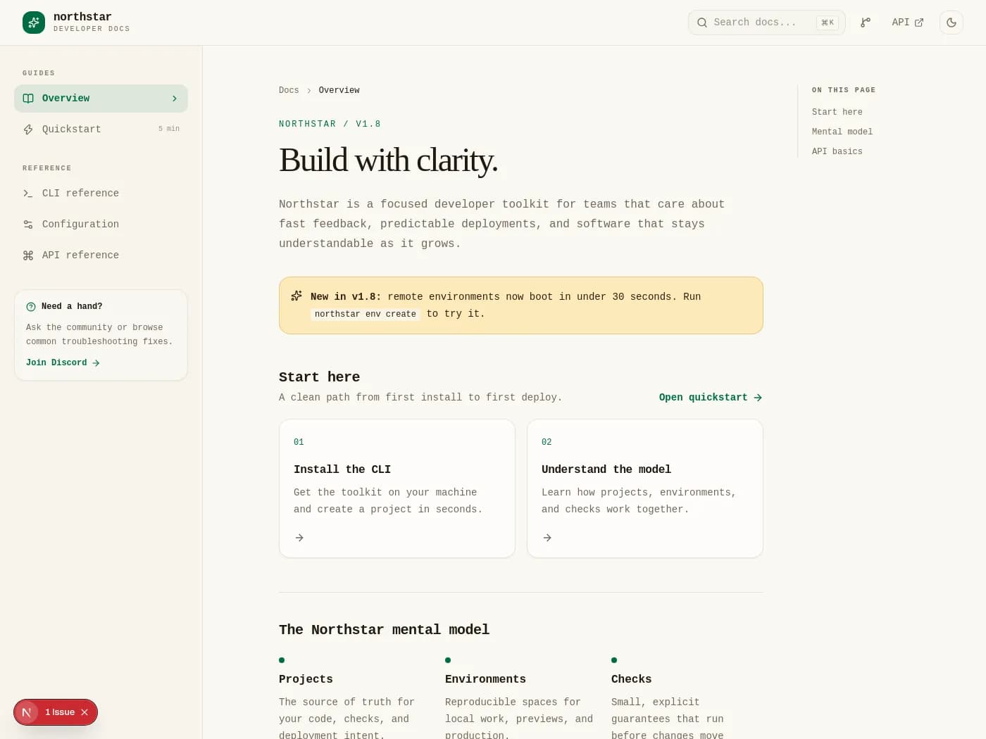 DevTool Docs Site