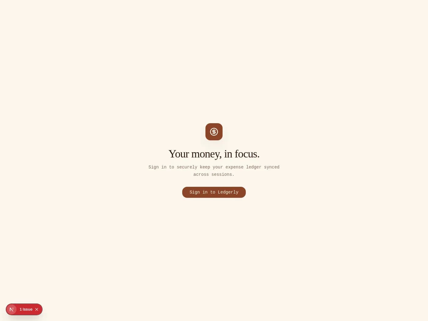 Next Expense Tracker