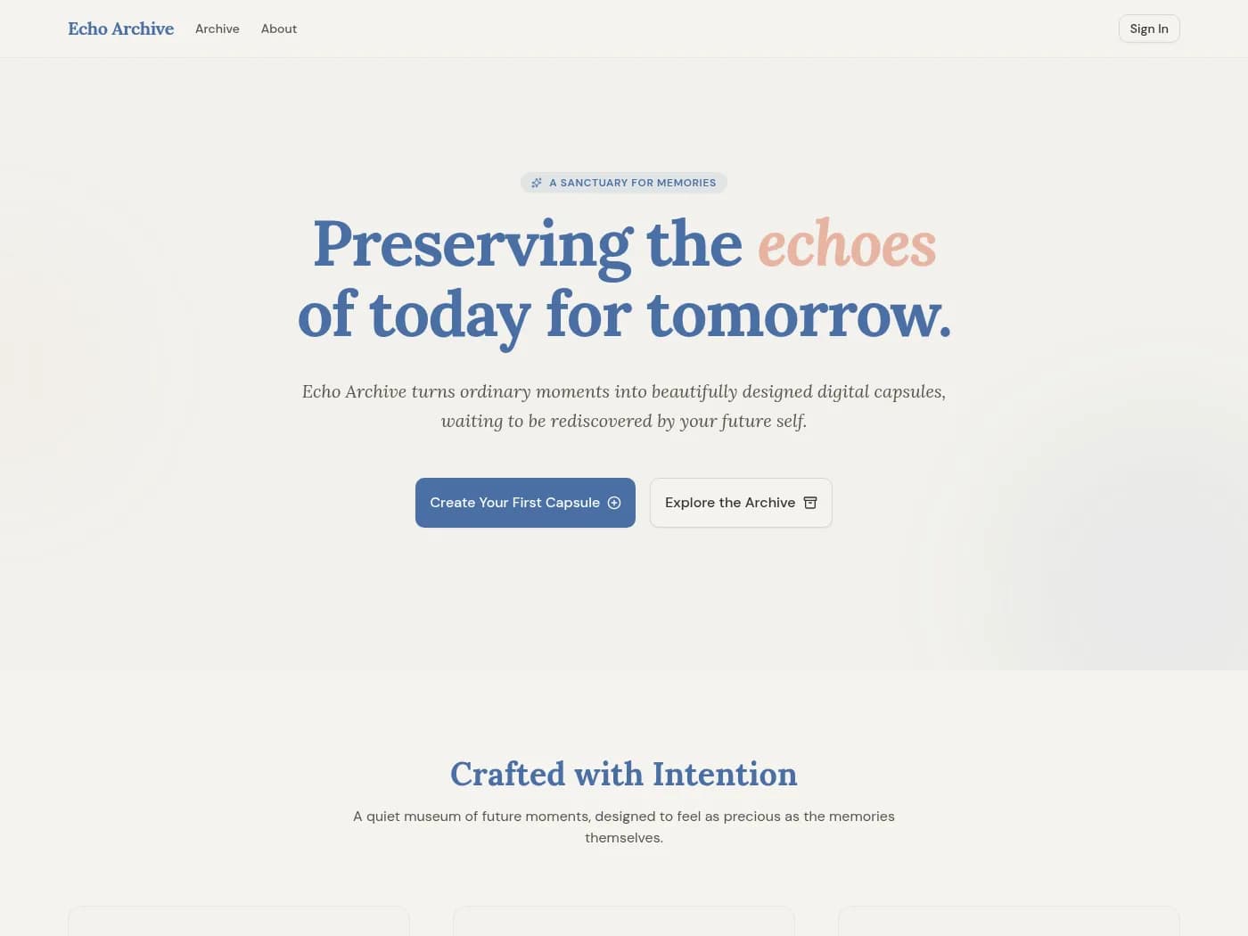 Echo Archive Studio