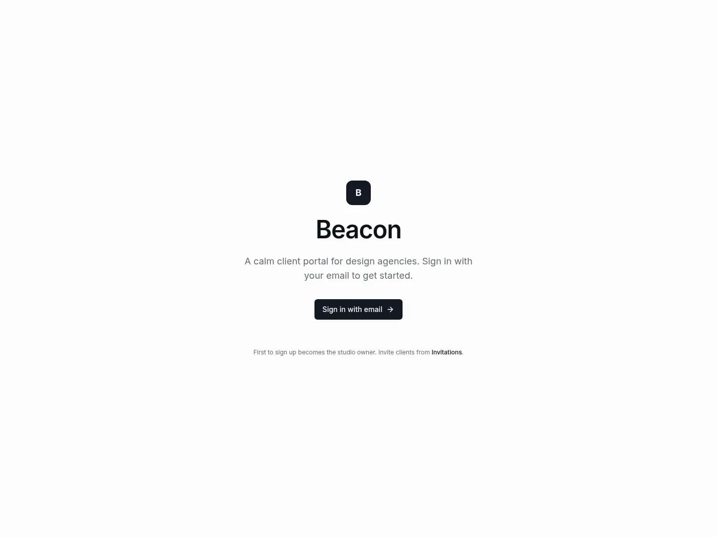 Beacon Client Portal