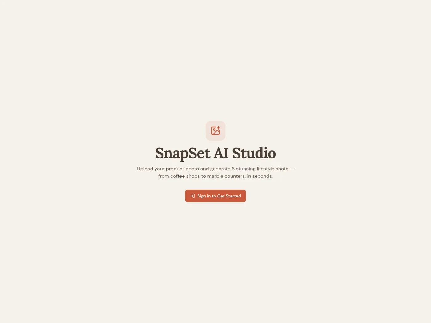 SnapSet AI Studio
