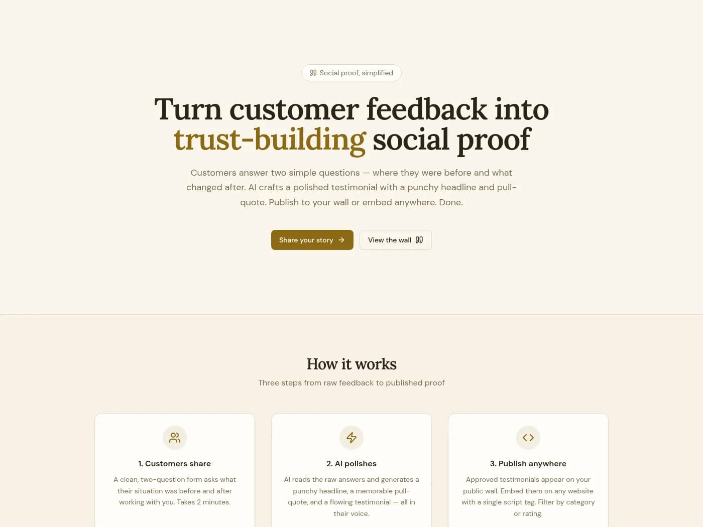 Testimonial Magic
