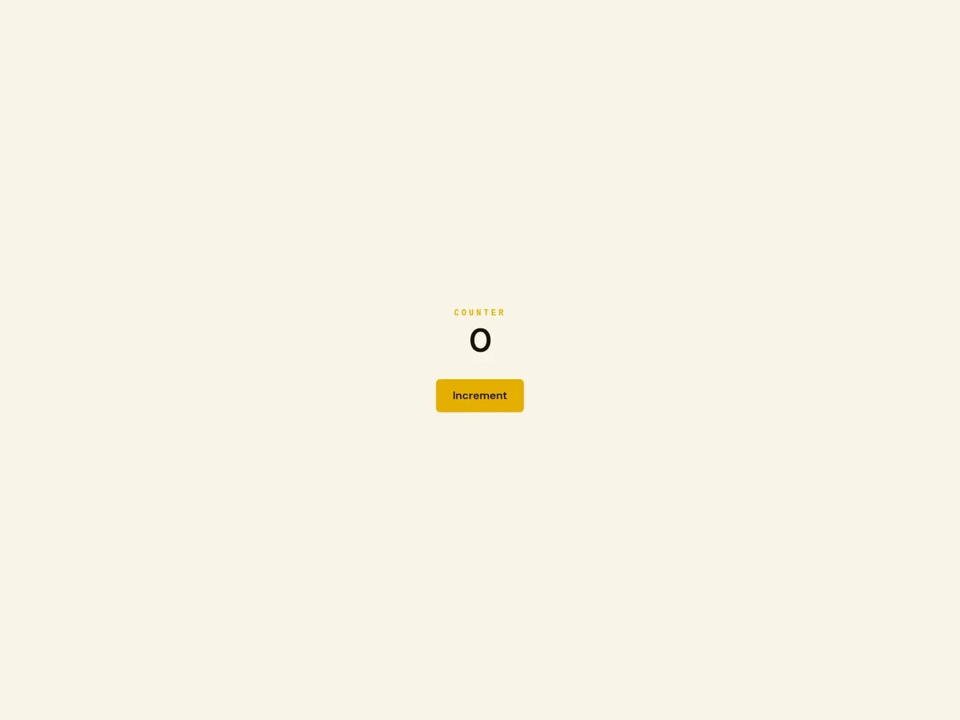 Counter Error Test App